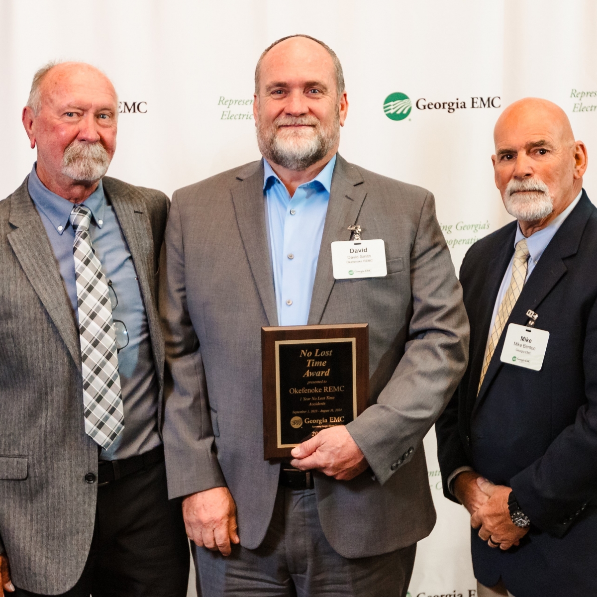 OREMC Honored for No Lost Time Incidents - News - Okefenoke REMC